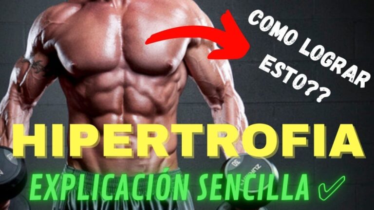 Cómo Se Logra la Hipertrofia Muscular: Guía Completa para Aumentar Masa ...